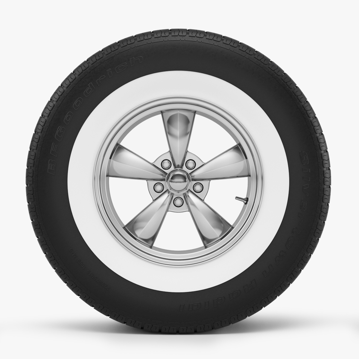 wheel tire bfgoodrich 3d model