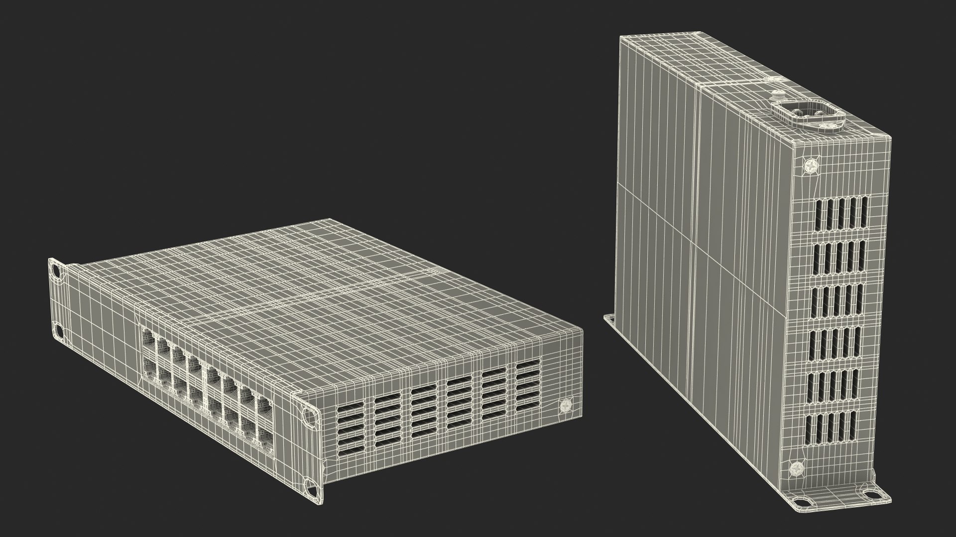 3D Network Switch Assmann DN-80115 Model - TurboSquid 2239662