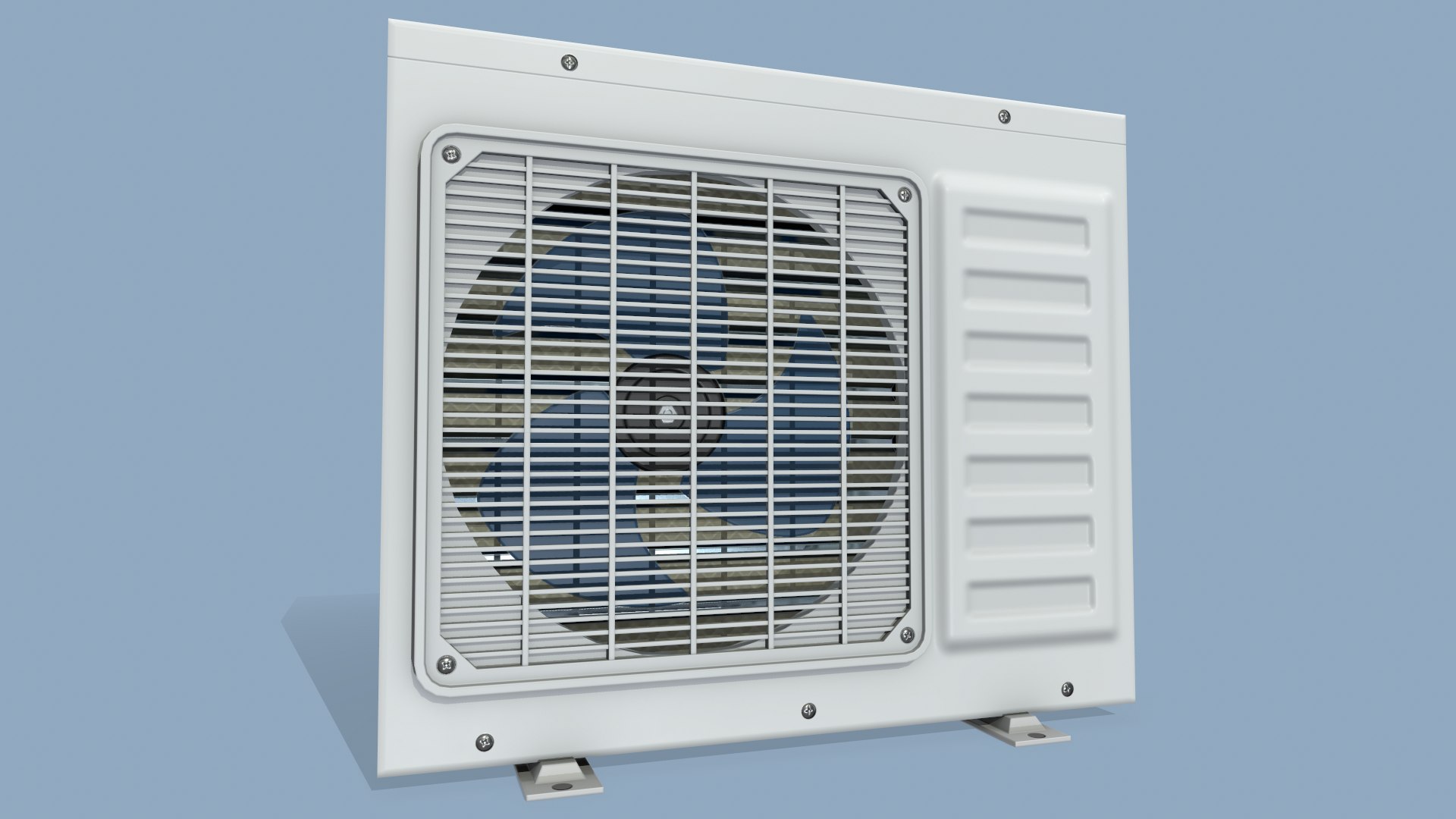 Low-poly Air Conditioner 3D Model - TurboSquid 1651033