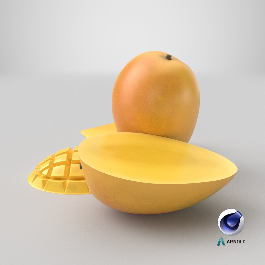 Mango Set 3D Model - TurboSquid 2227279