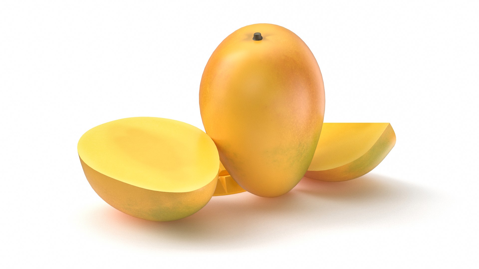 Mango Set 3D Model - TurboSquid 2227279