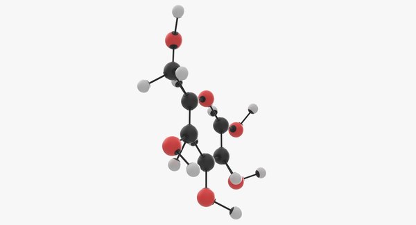 3D model glucose molecule - TurboSquid 1420647