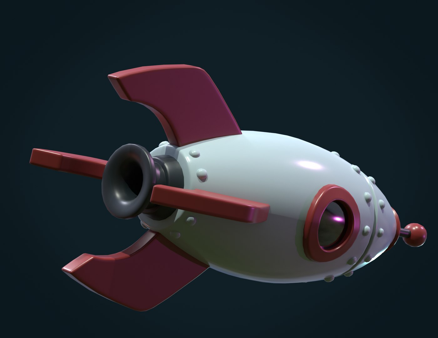 3D Pbr Rocket Model - TurboSquid 1528529