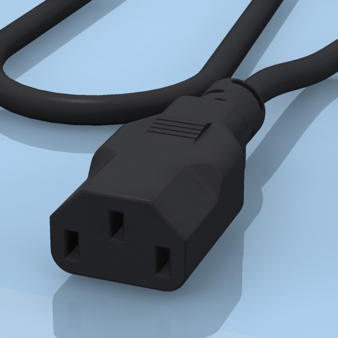 3d Model Computer Cables
