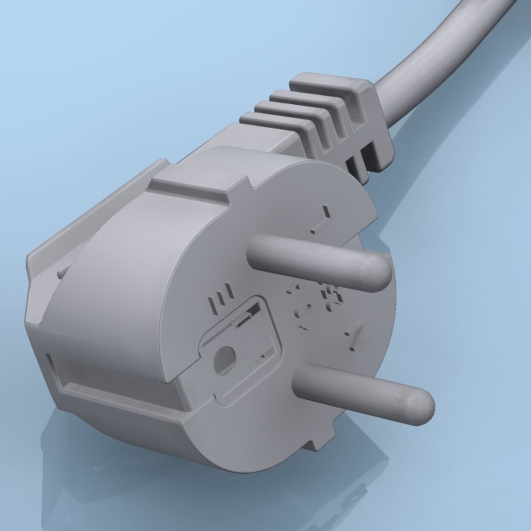 3d Model Computer Cables