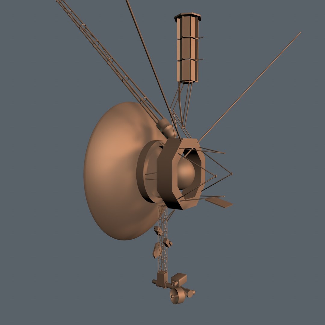 C4d Voyager Nasa Spacecraft