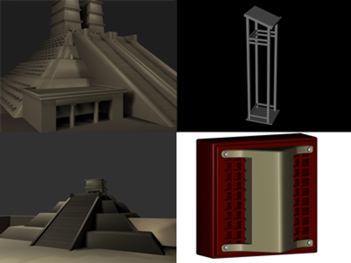 Architecture 3d 3ds