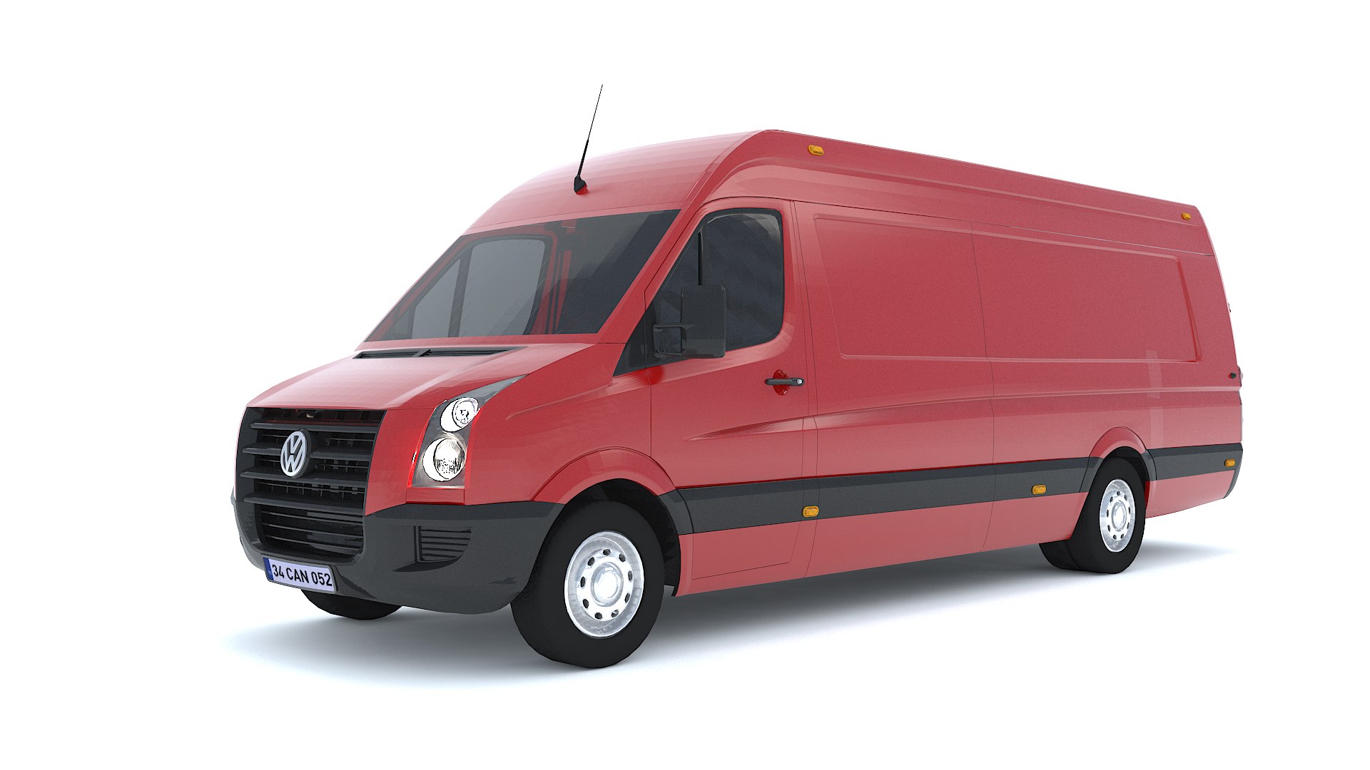 Volkswagen Crafter Panel Van 3D - TurboSquid 1340962