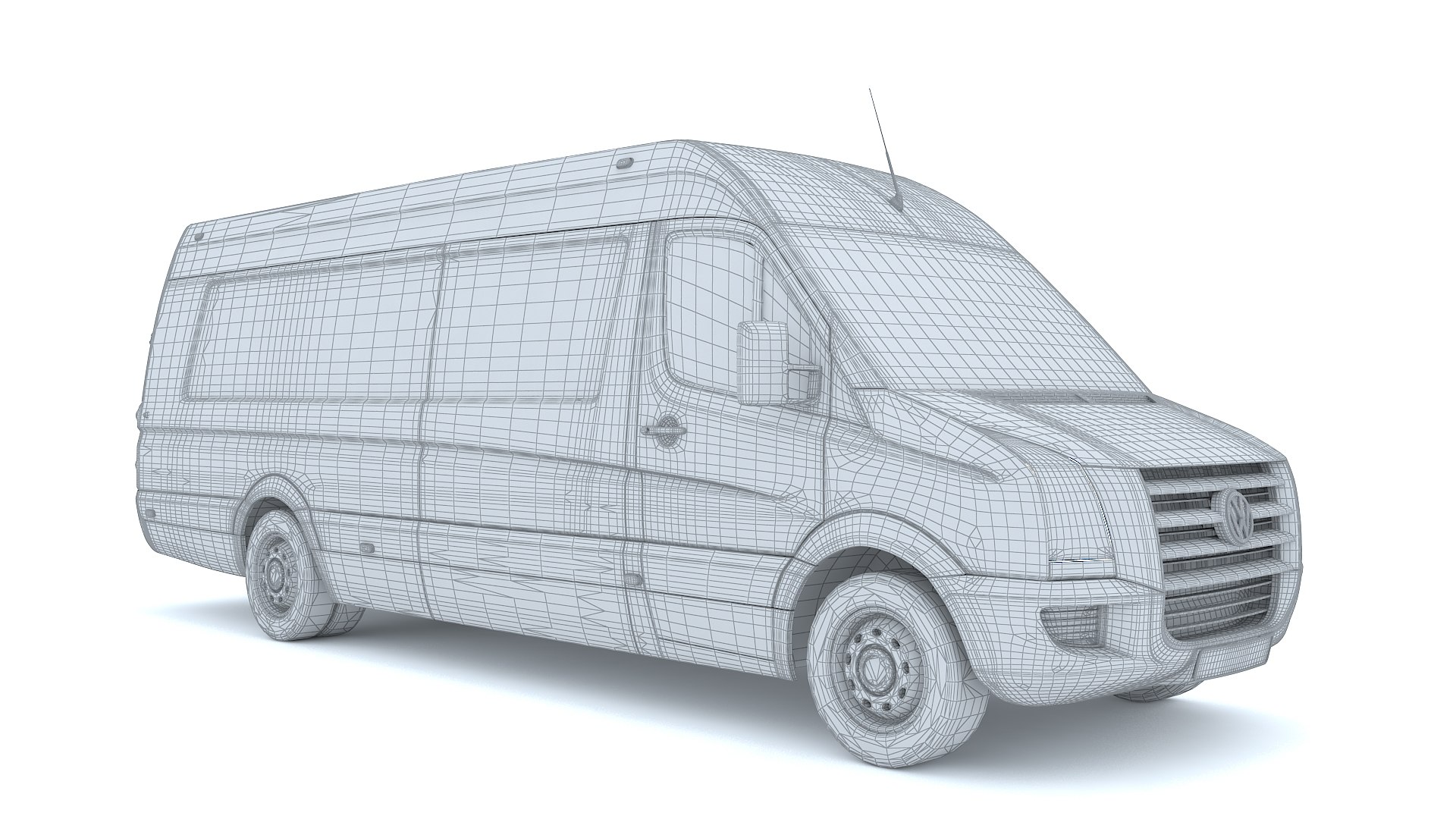 Volkswagen Crafter Panel Van 3D - TurboSquid 1340962