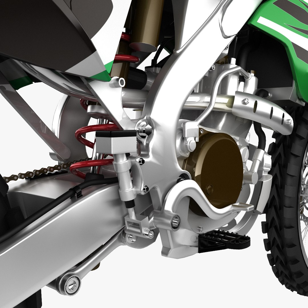 Realistic Kawasaki Kx 250f 3d 3ds