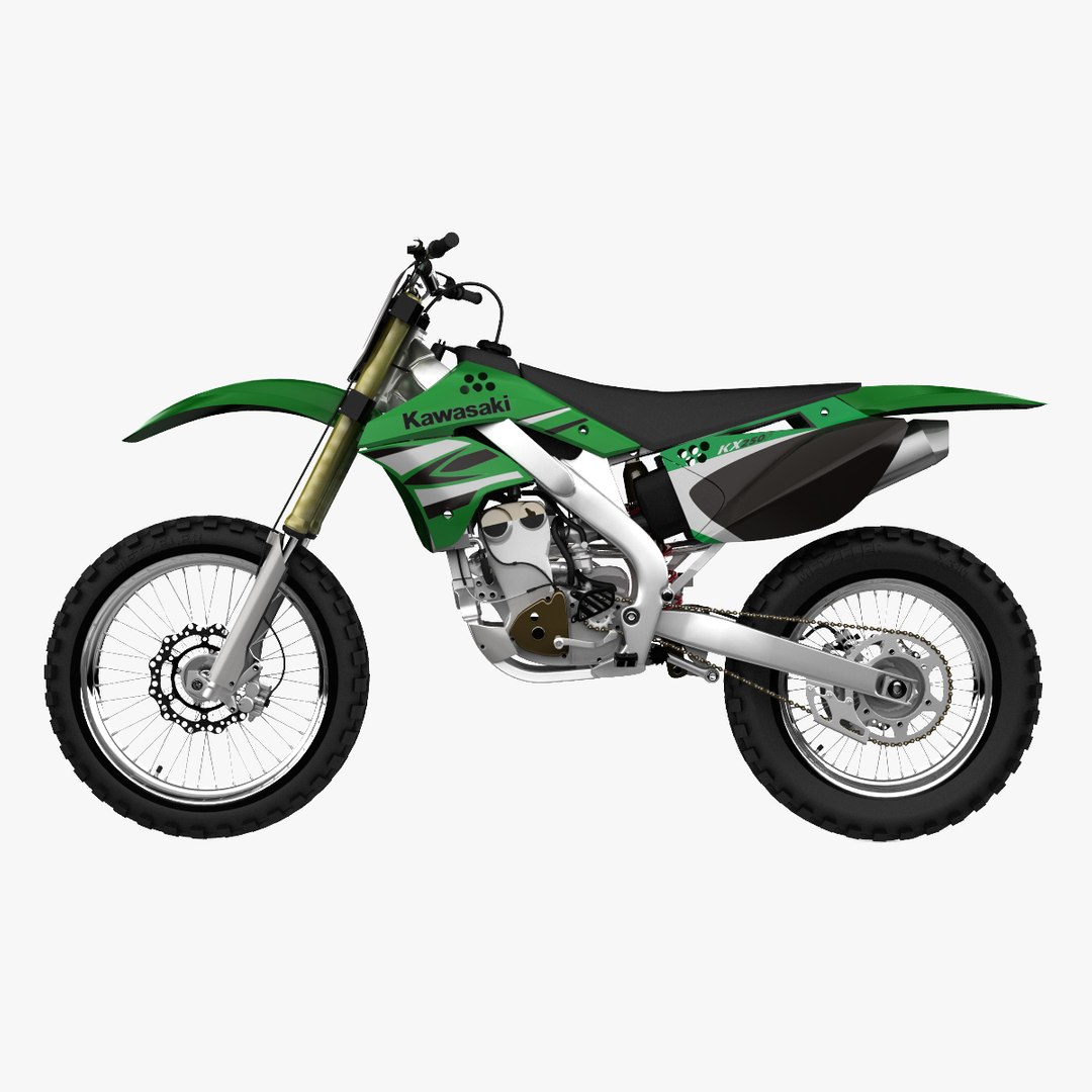 Realistic Kawasaki Kx 250f 3d 3ds