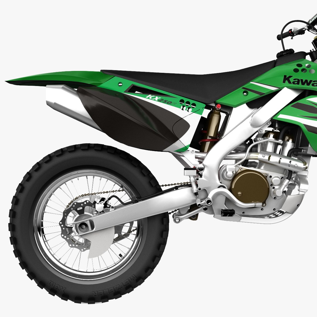 Realistic Kawasaki Kx 250f 3d 3ds