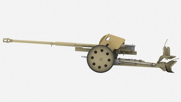 Pak43 antitank gun 88 mm 3D - TurboSquid 1718410
