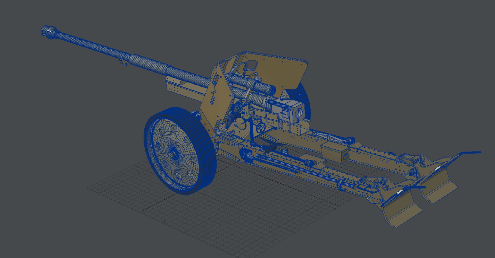 Pak43 Antitank Gun 88 Mm 3D - TurboSquid 1718410
