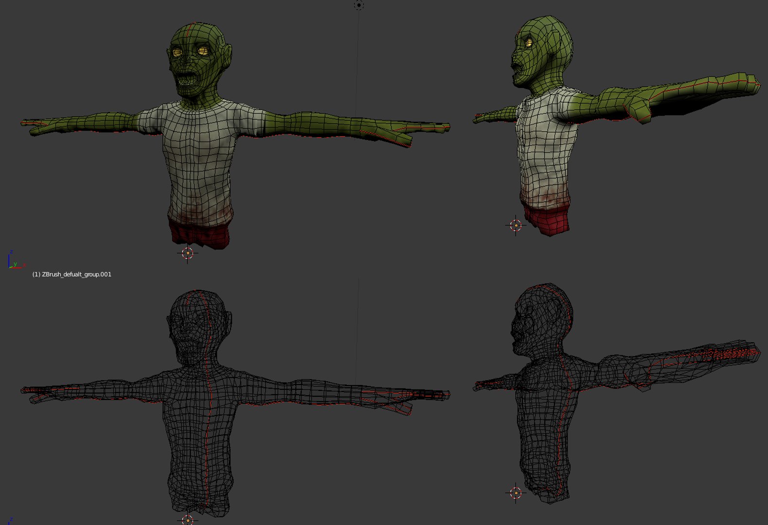 3ds Max Zombie