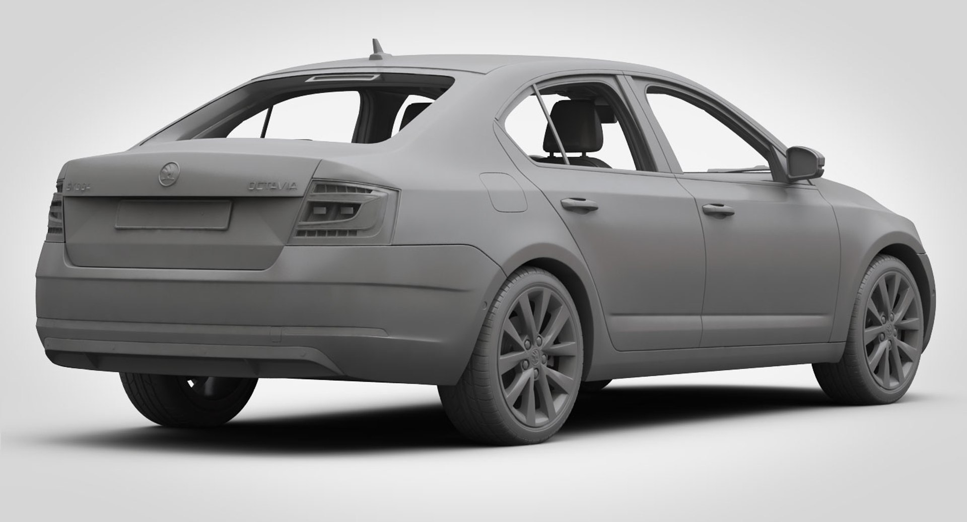 3D Model Skoda Auto Octavia Car - TurboSquid 1286779