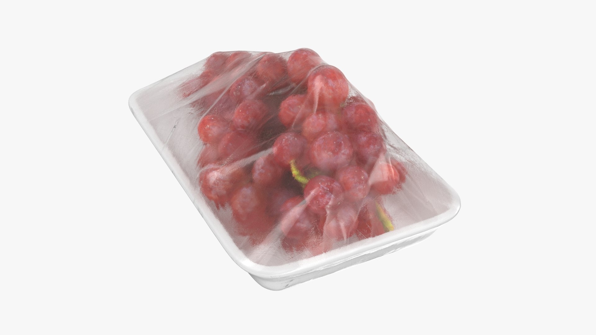 3D Red Grapes 01 Package Model - TurboSquid 2399300