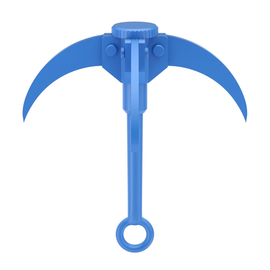 3D 3D Printable Grappling Hook - TurboSquid 1862982