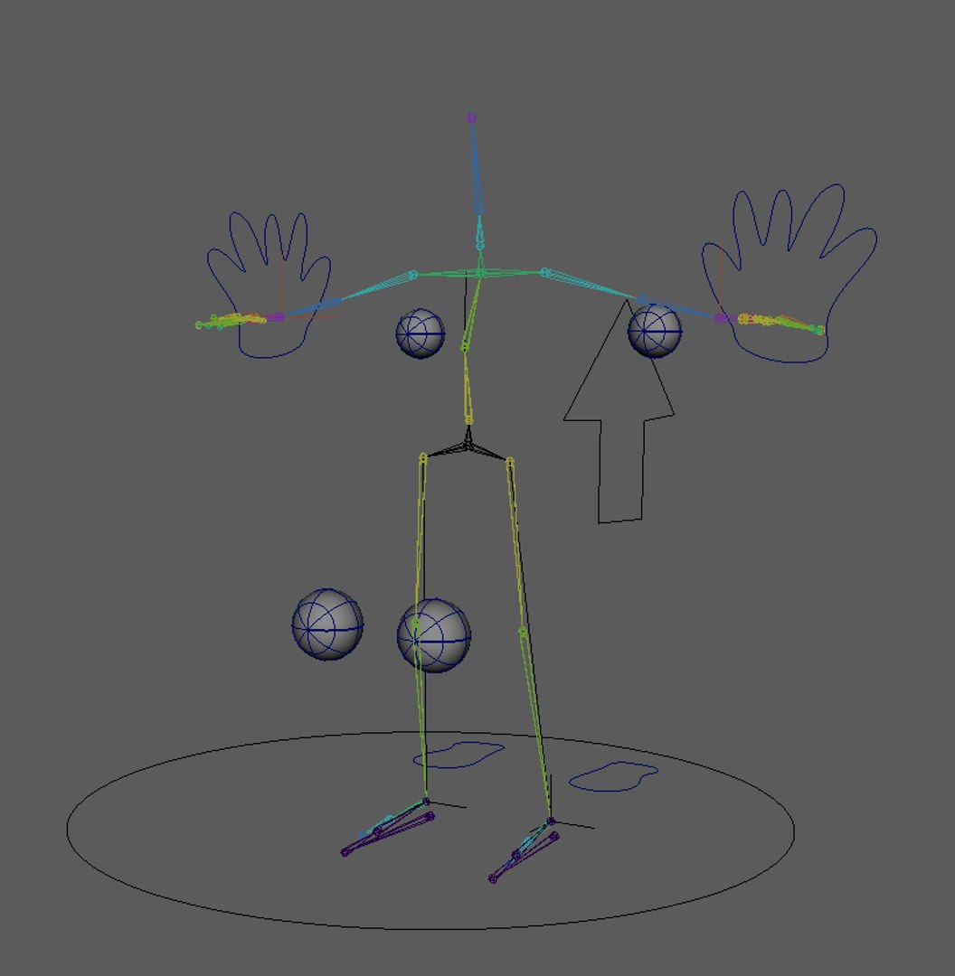 Character Setup 3d Model