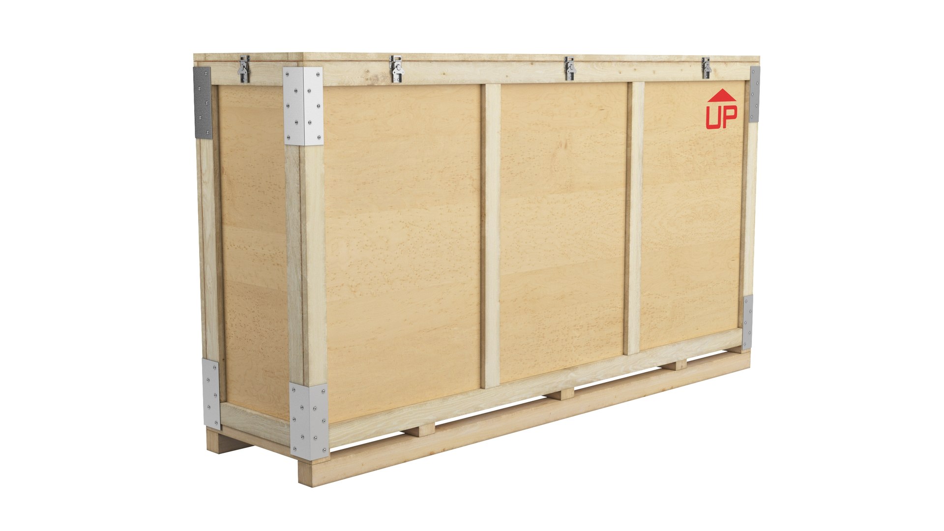 Shipping Crate 3D model - TurboSquid 2042590