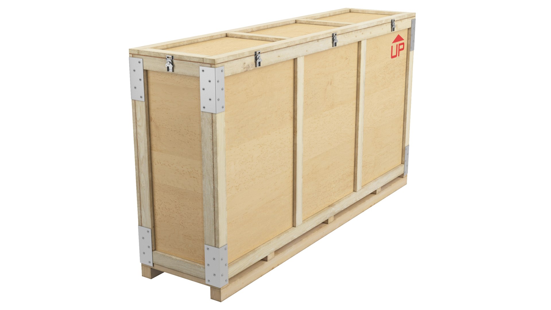 Shipping Crate 3D model - TurboSquid 2042590