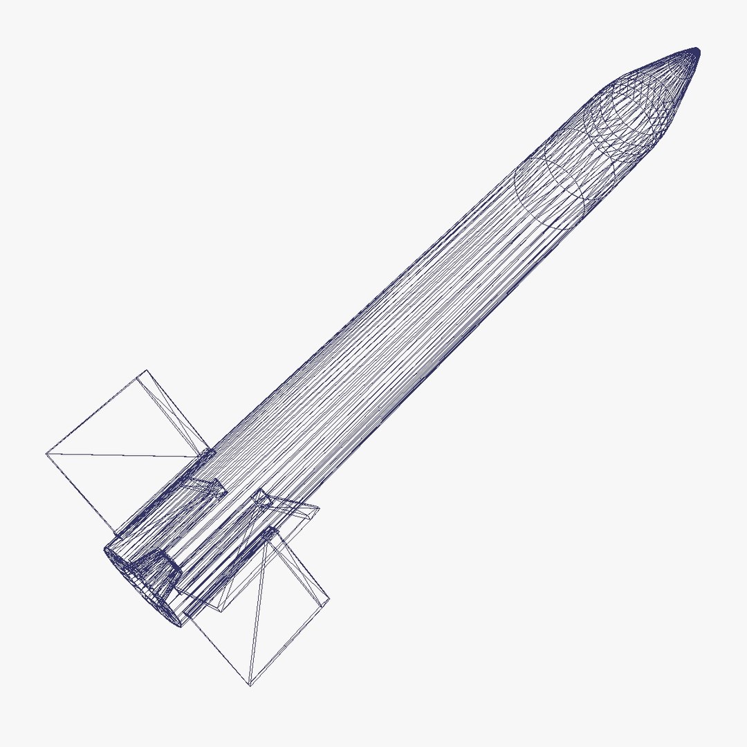 3d Model Condor-i Missile Condor