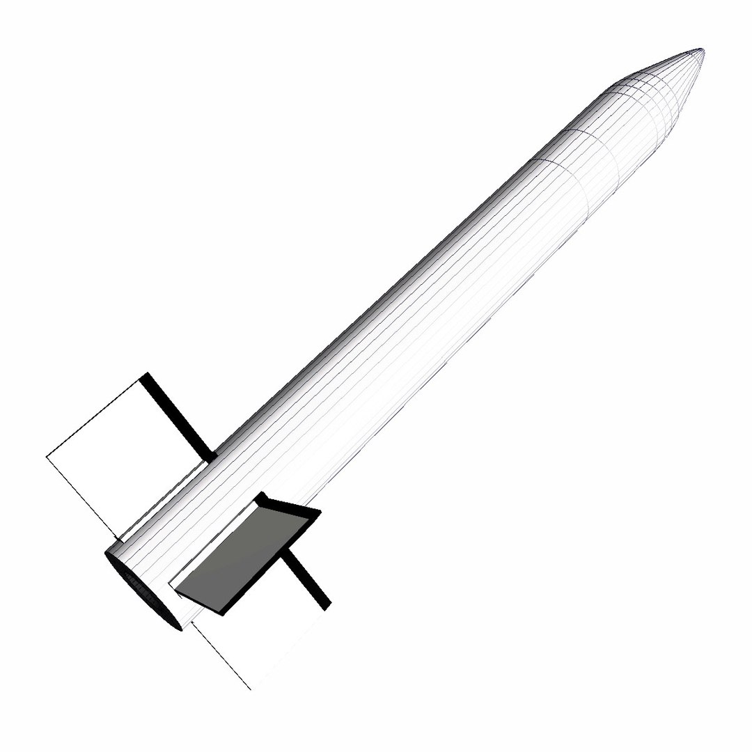 3d Model Condor-i Missile Condor