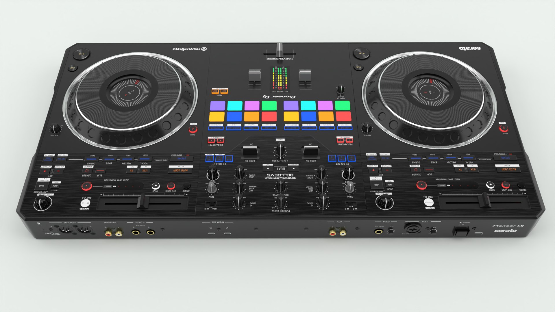 Pioneer DDJ-REV5 DJ Controller Black 3D Model - TurboSquid 2119279
