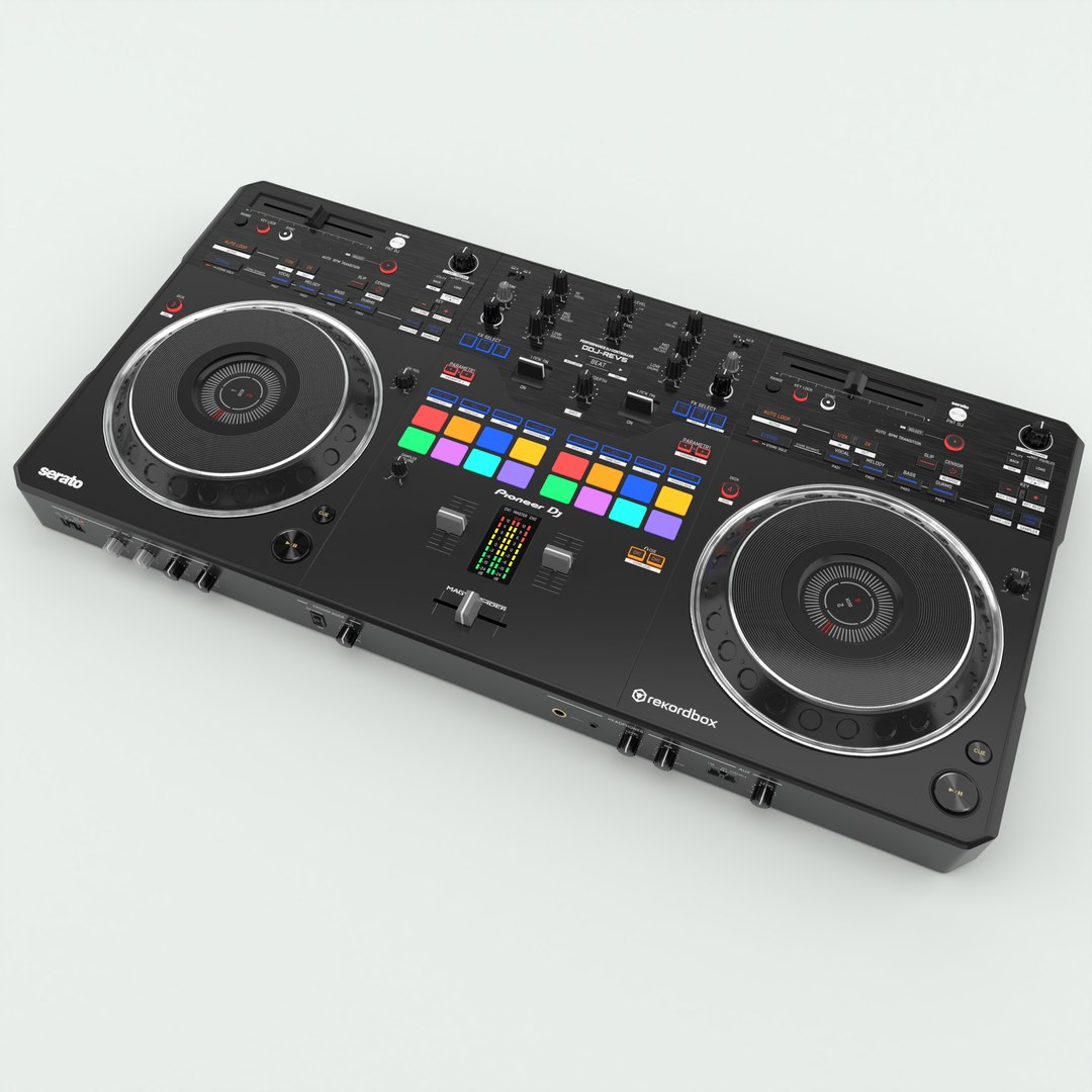 Pioneer DDJ-REV5 DJ Controller Black 3D Model - TurboSquid 2119279