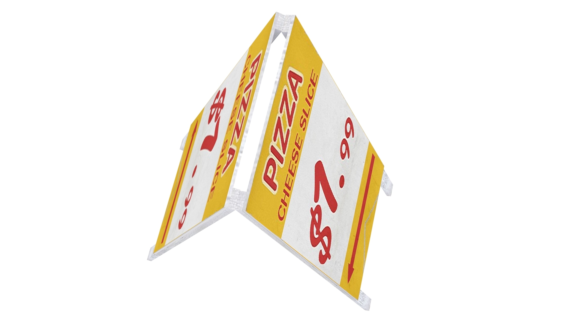 Sidewalk signs 19 model - TurboSquid 1513402