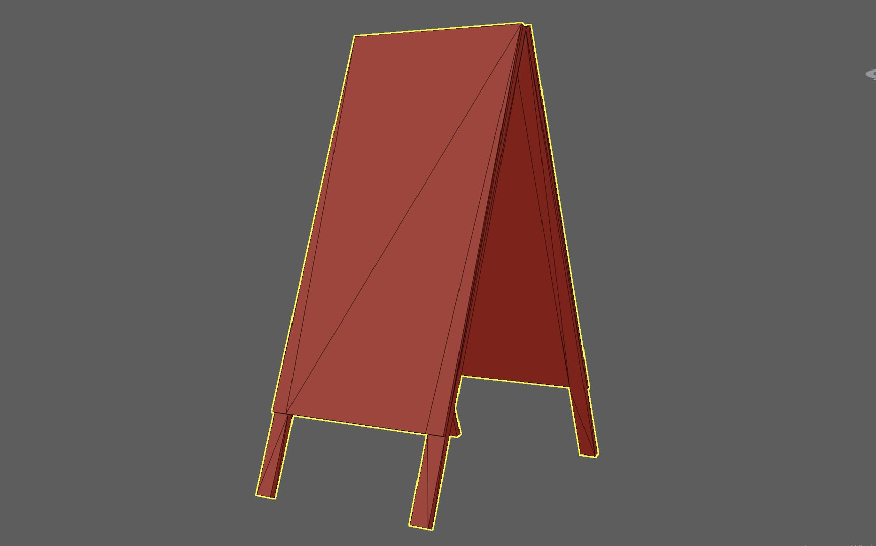 Sidewalk signs 19 model - TurboSquid 1513402