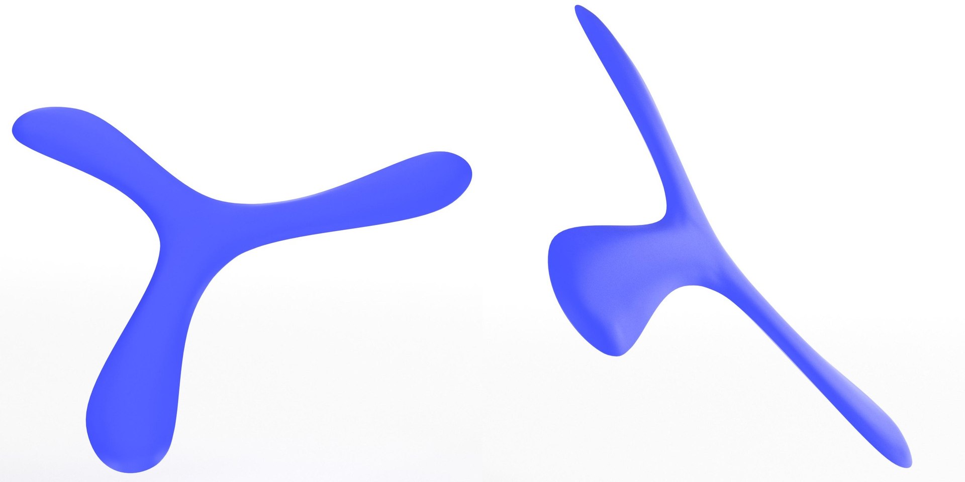 3D Tri-blades Boomerang - TurboSquid 1451954