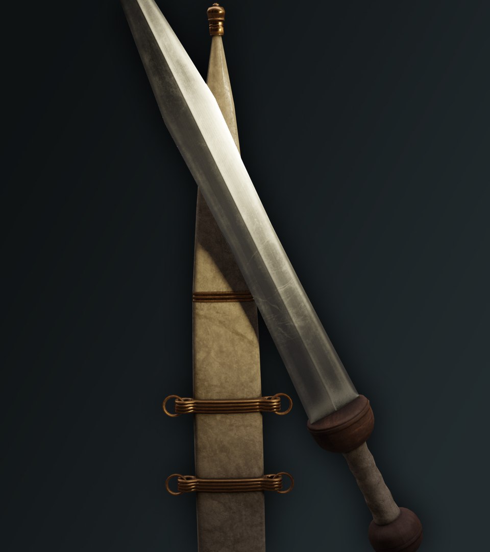 Free 3D ancient roman gladius sword model - TurboSquid 1398981