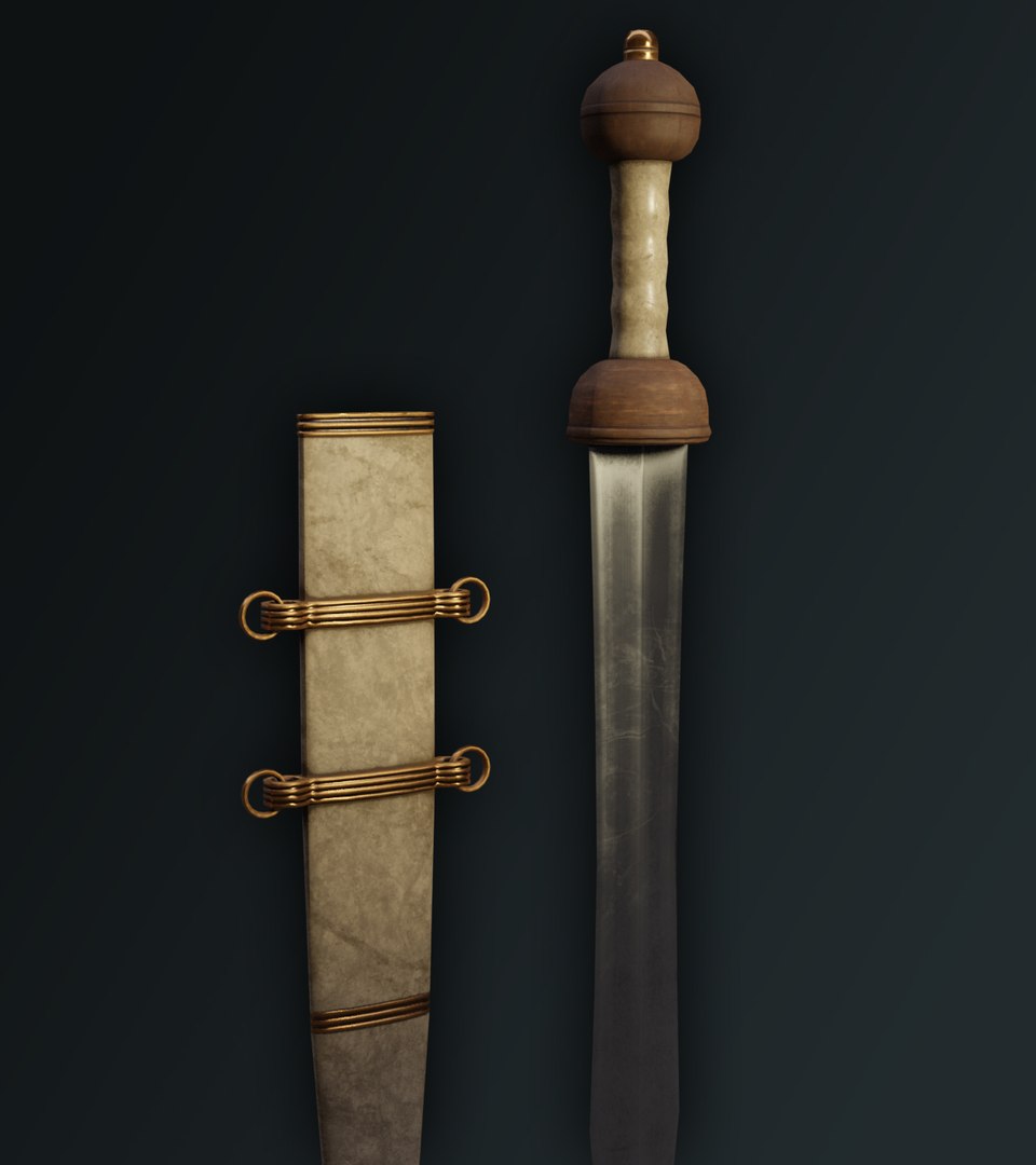Free 3D ancient roman gladius sword model - TurboSquid 1398981