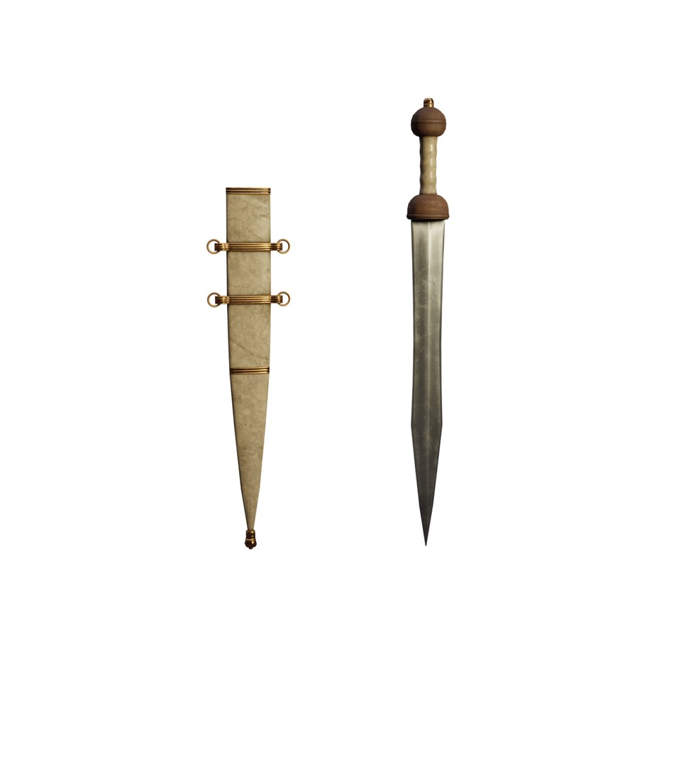 Free 3D ancient roman gladius sword model - TurboSquid 1398981