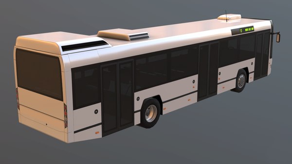 modelo 3d Autobús de la ciudad - TurboSquid 1198748