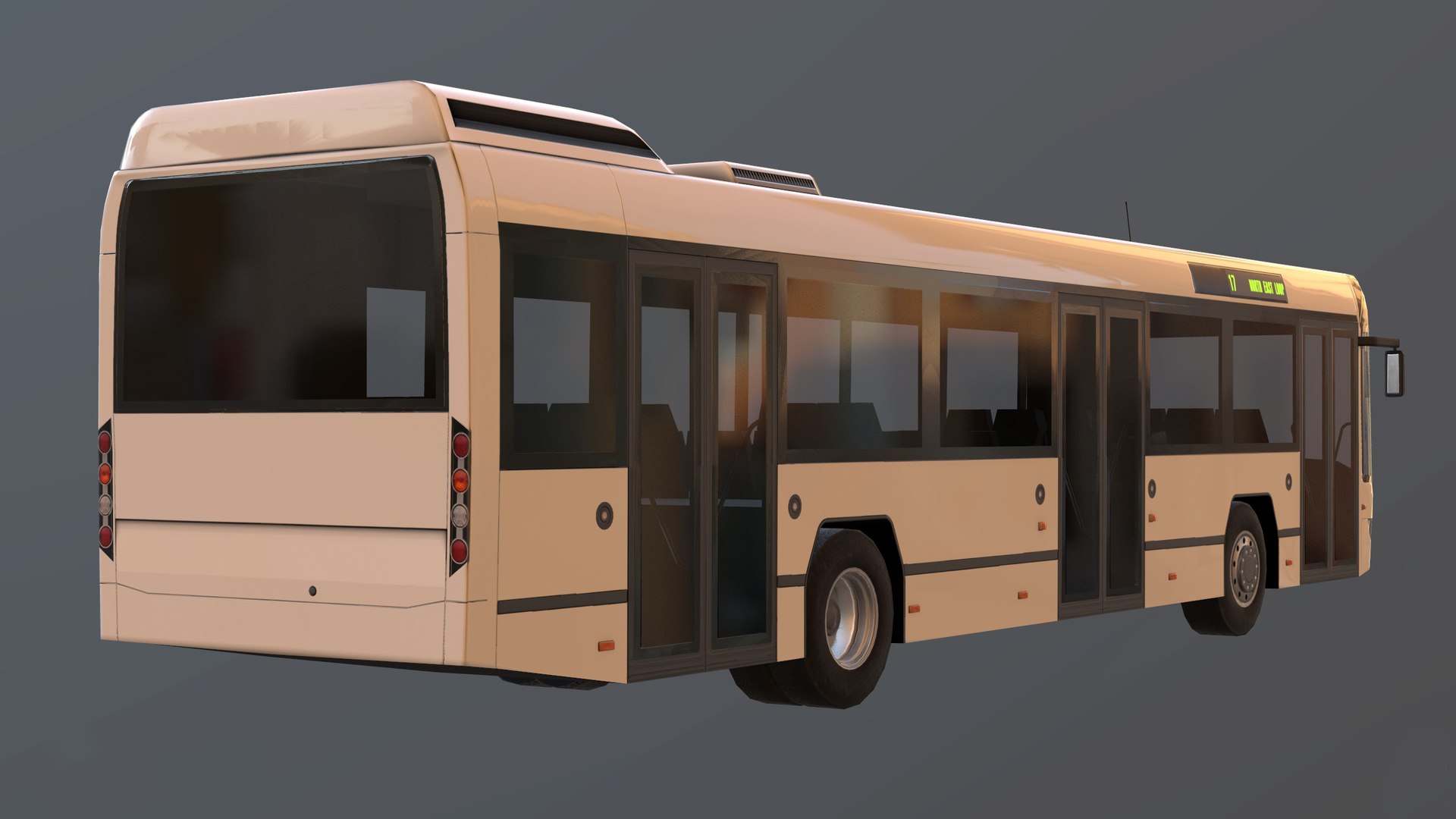 City bus 3D - TurboSquid 1198748