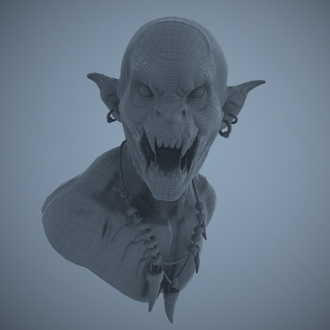 3D Orc - TurboSquid 2263116