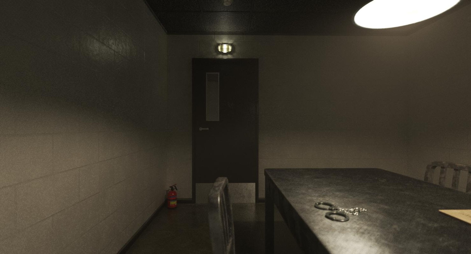 3D Model Interrogation Room - TurboSquid 1277362