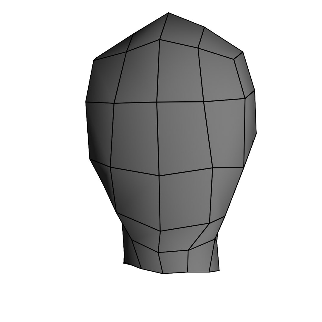 Head Unity Maps 3d Obj