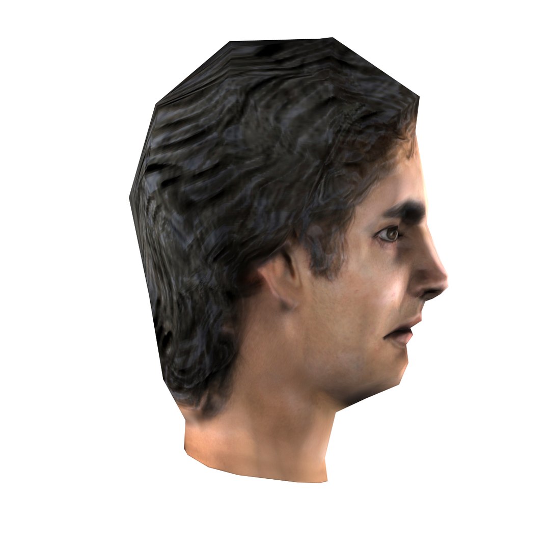 Head Unity Maps 3d Obj