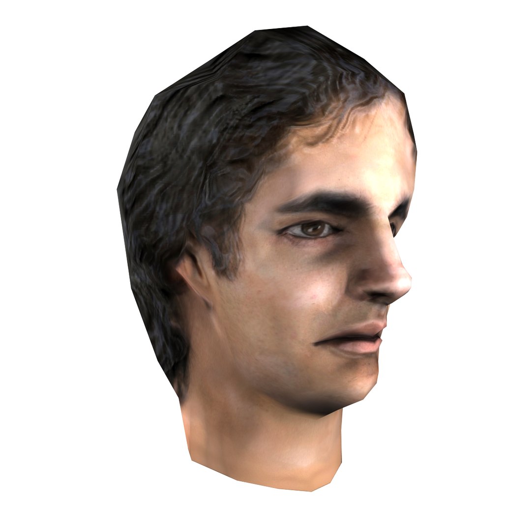 Head Unity Maps 3d Obj