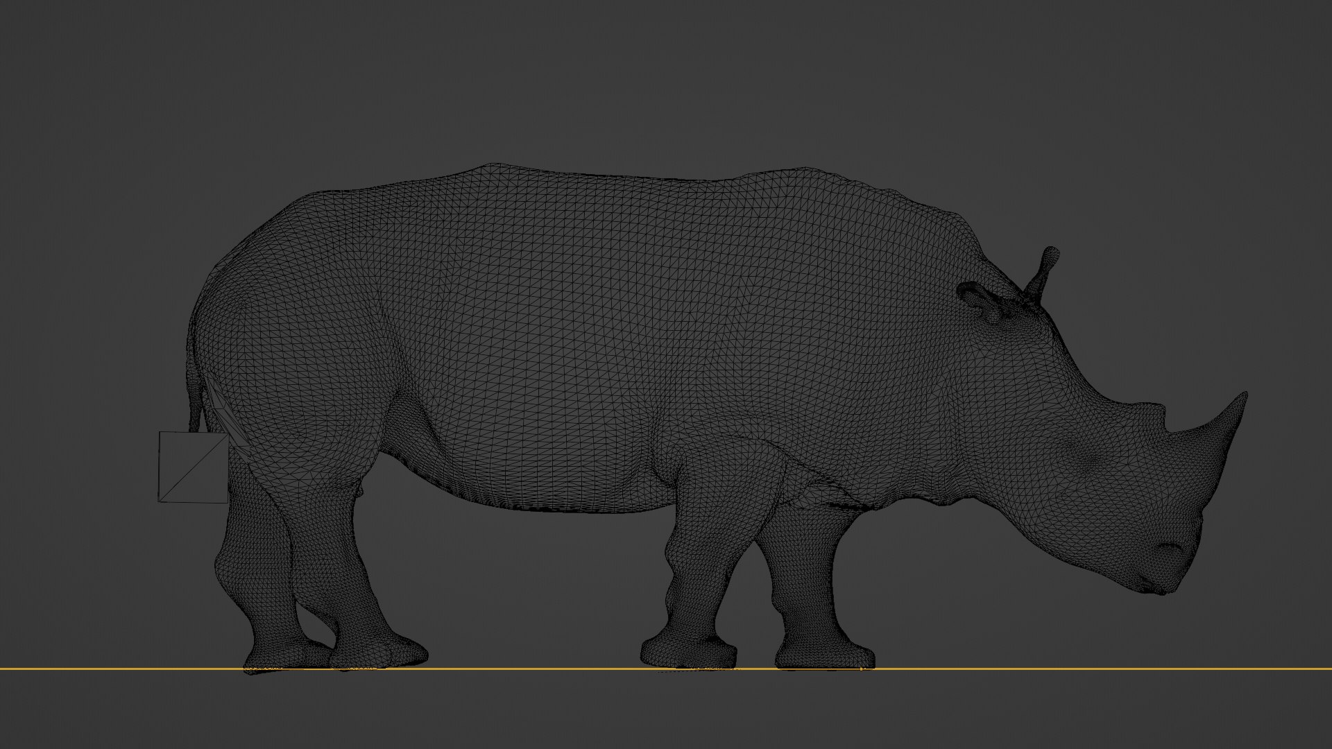 3D Rhino Animated 3D Model - TurboSquid 2173142