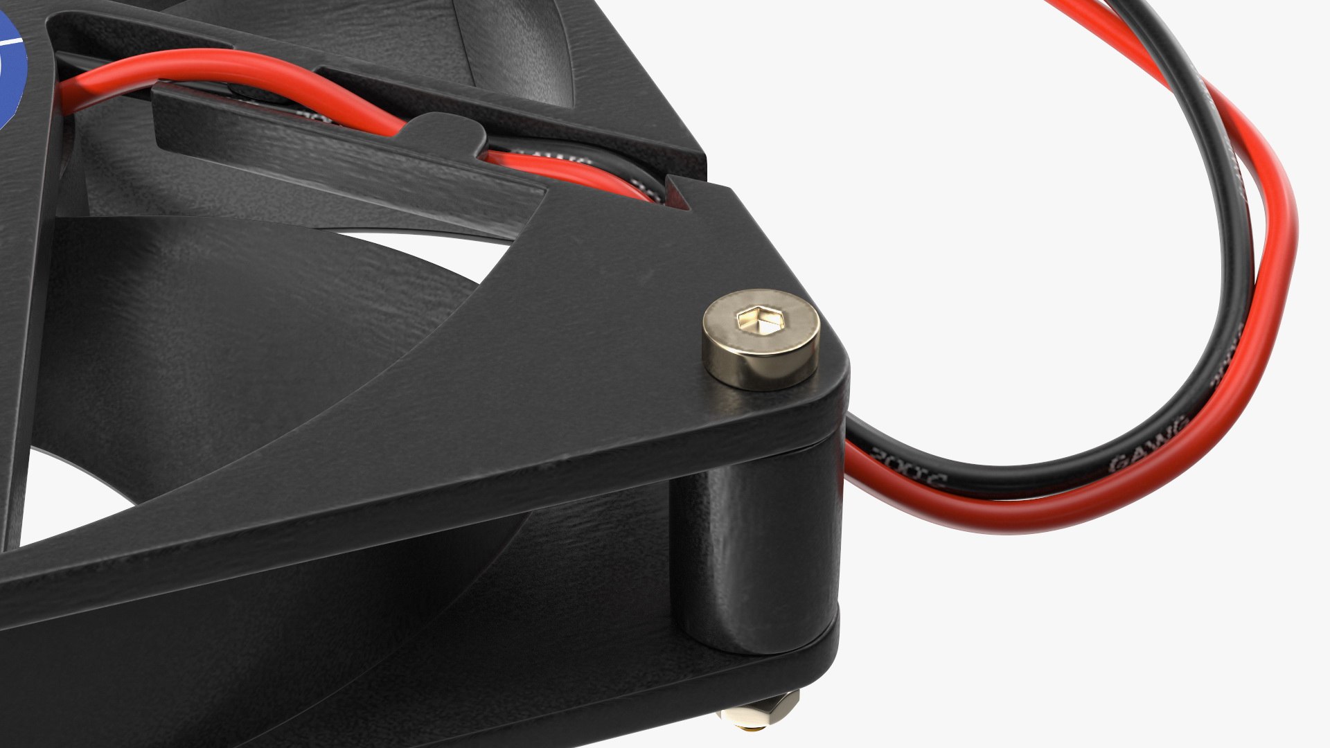 3D DC 12V 90mm Case Fan Model - TurboSquid 1848610