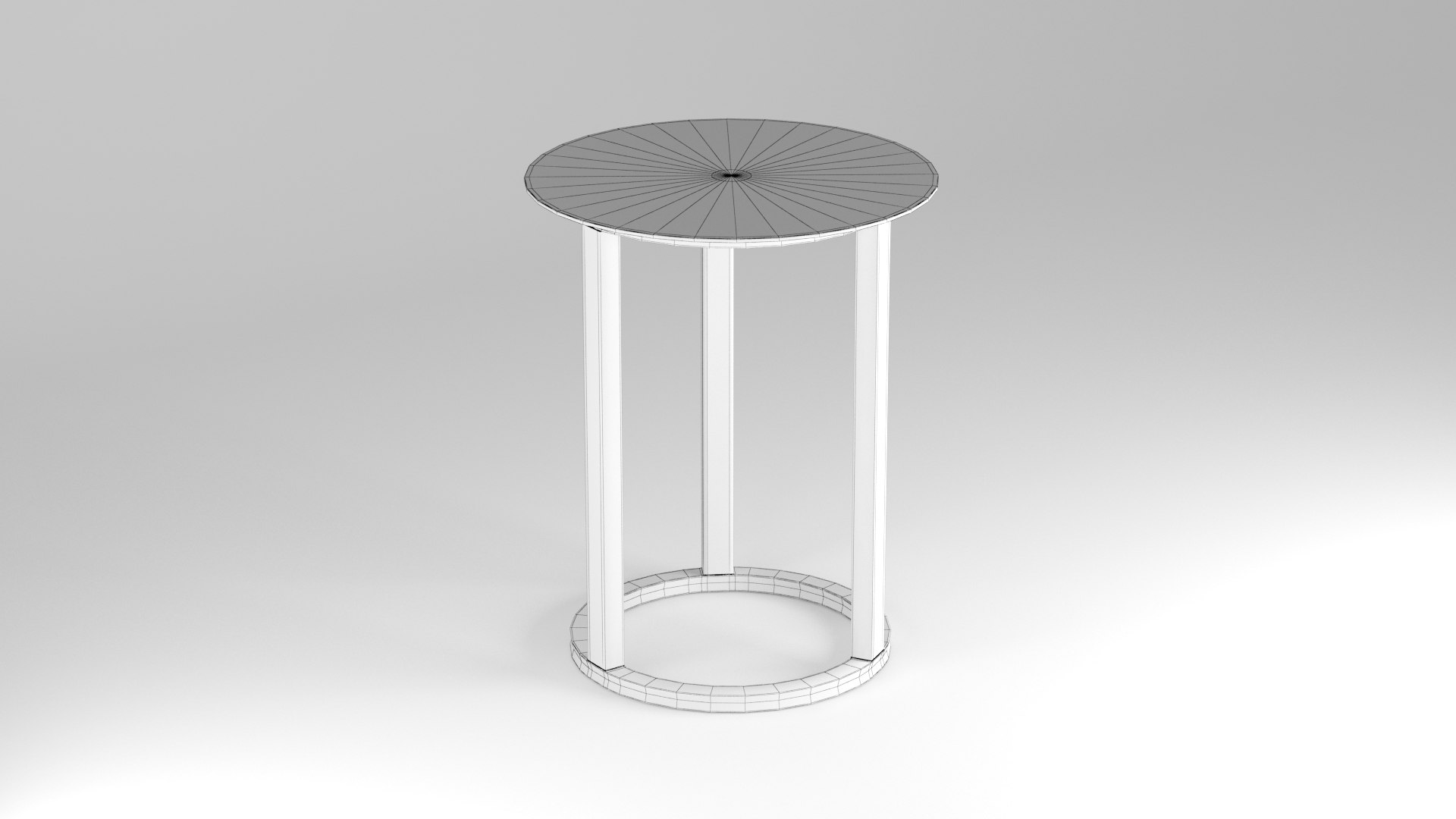 MERCER ROUND SIDE TABLE 3D Model - TurboSquid 1725685