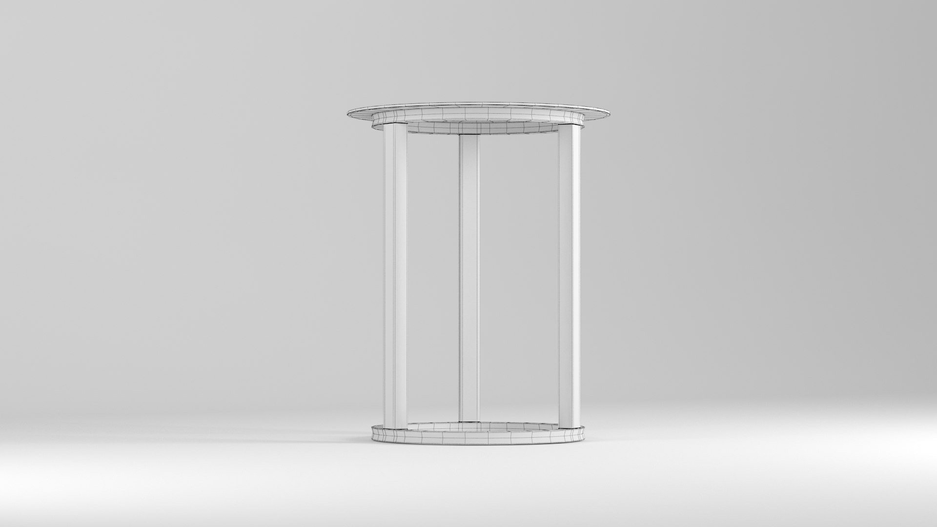 MERCER ROUND SIDE TABLE 3D Model - TurboSquid 1725685
