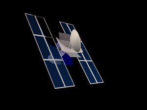 Communication Satellite 3D Models for Download | TurboSquid