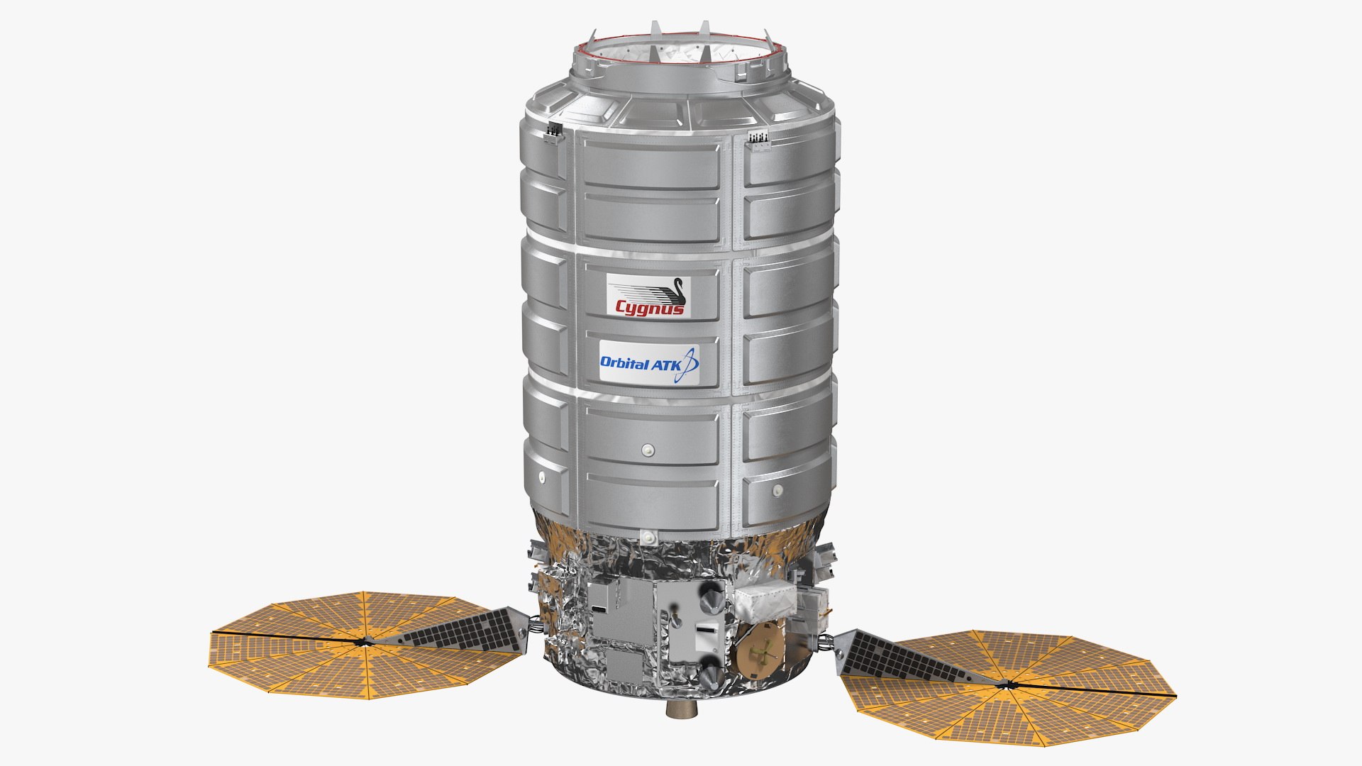 Iss module cygnus enhanced 3D model - TurboSquid 1605960