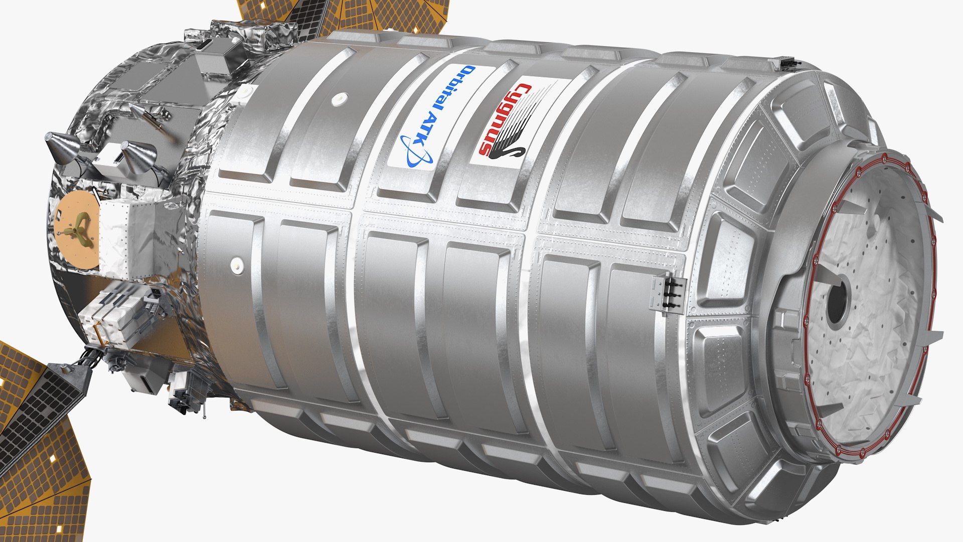 Iss module cygnus enhanced 3D model - TurboSquid 1605960