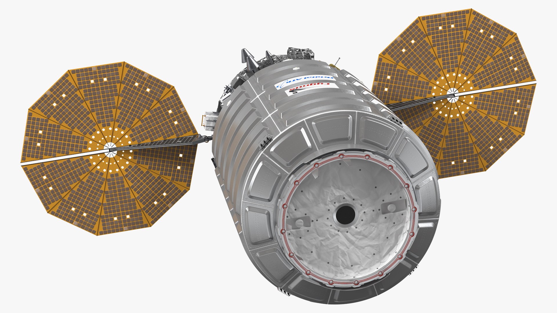 Iss module cygnus enhanced 3D model - TurboSquid 1605960